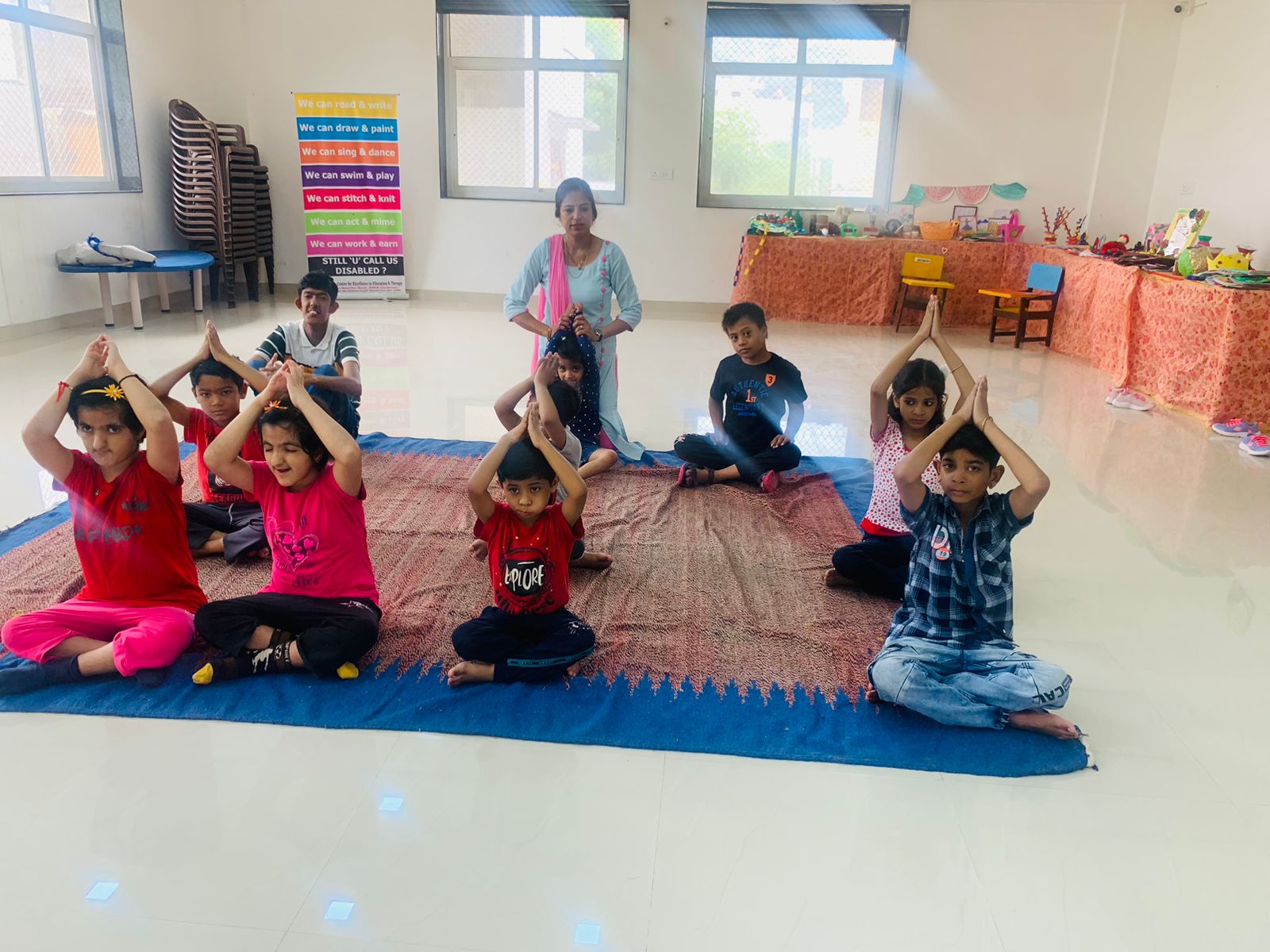 Yoga Day Adwait Ajmer 2023 - Adwait