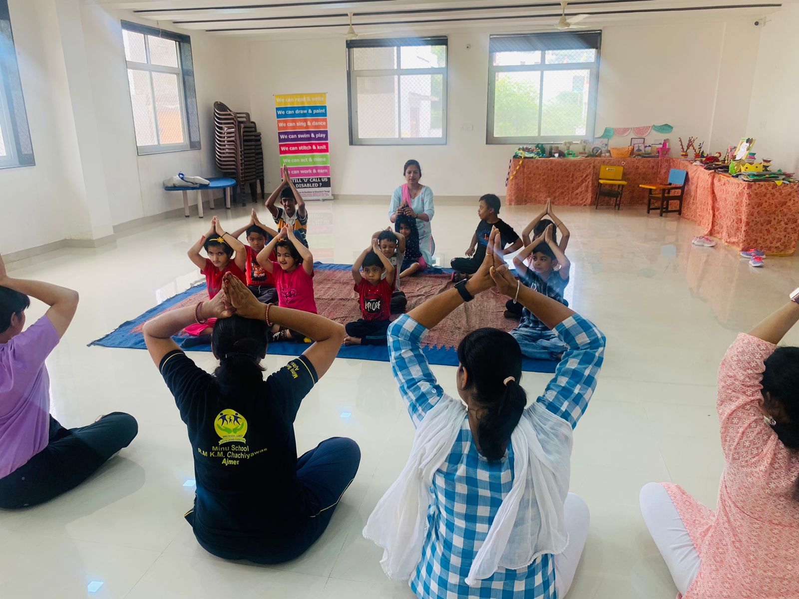 Yoga Day Adwait Ajmer 2023 - Adwait