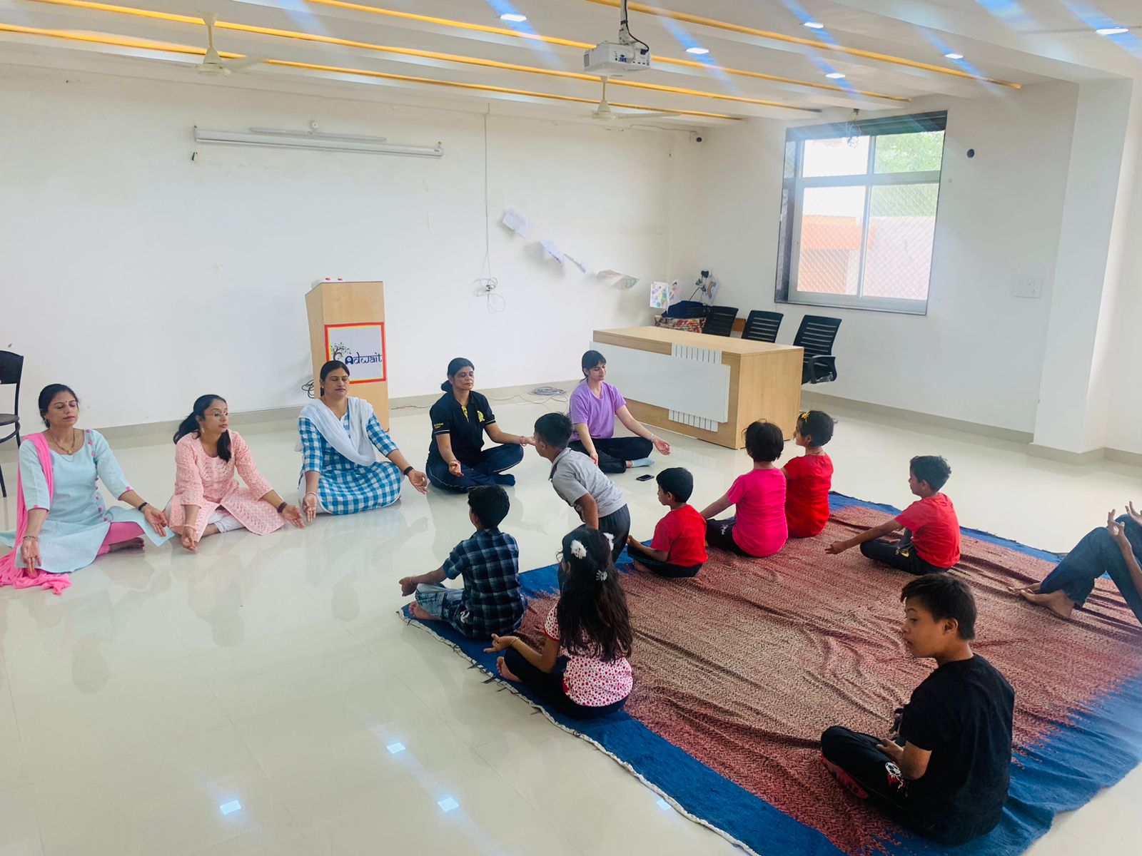 Yoga Day Adwait Ajmer 2023 - Adwait